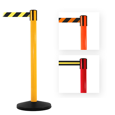 Budget Safety Belt Barrier Stand 3.4M | Barrier 2 Go